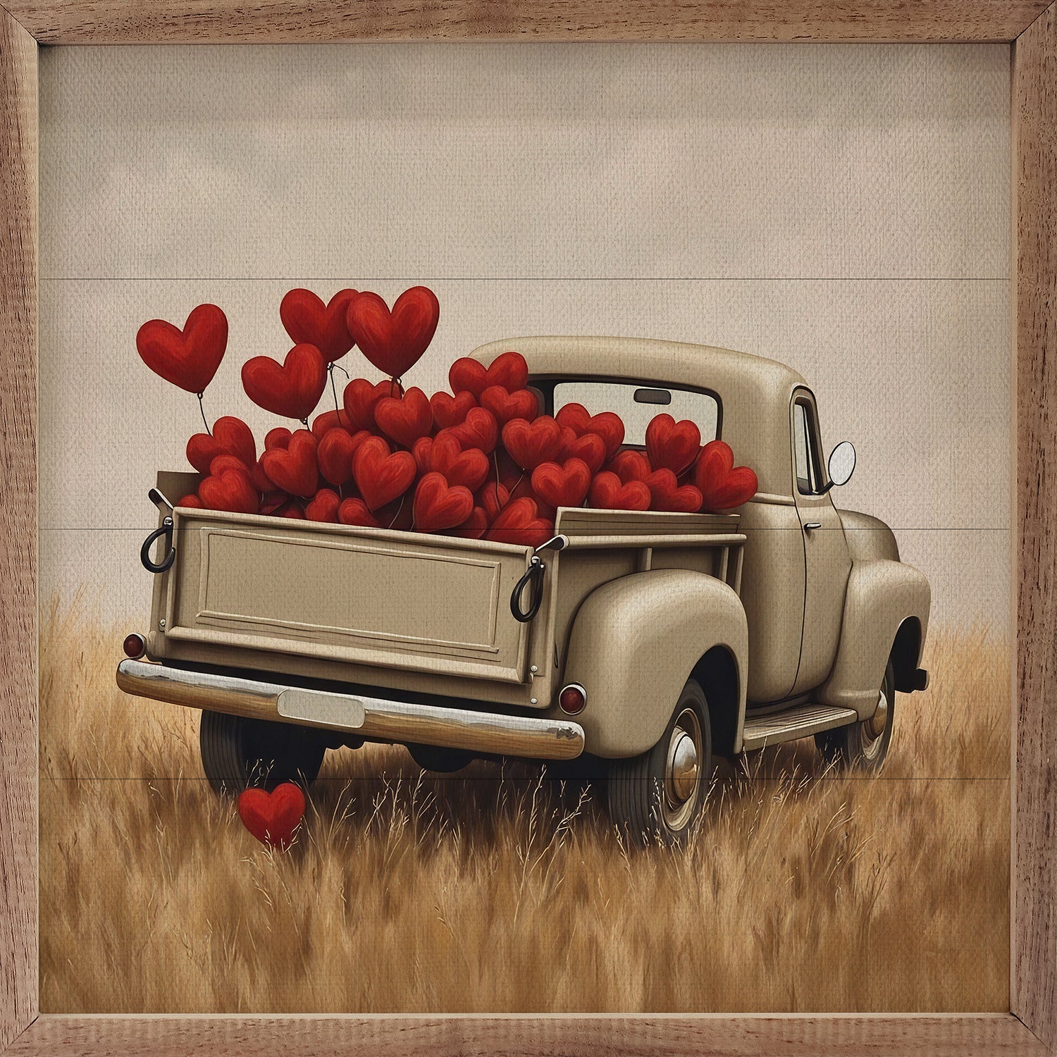 White Valentine's Day Truck Hearts – Stewart Home Design & Decor